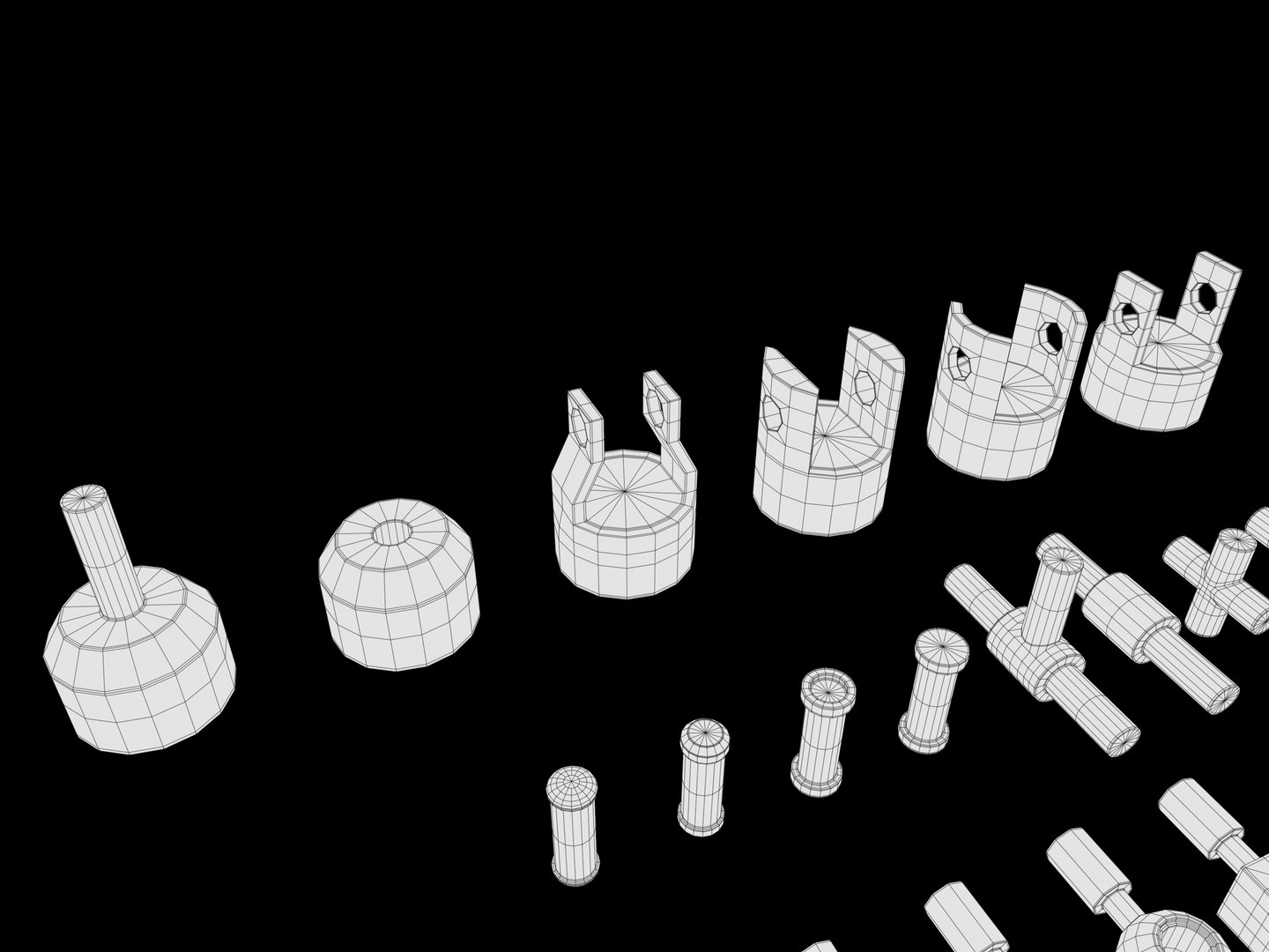 Joints modular mechanical 3D - TurboSquid 1447371