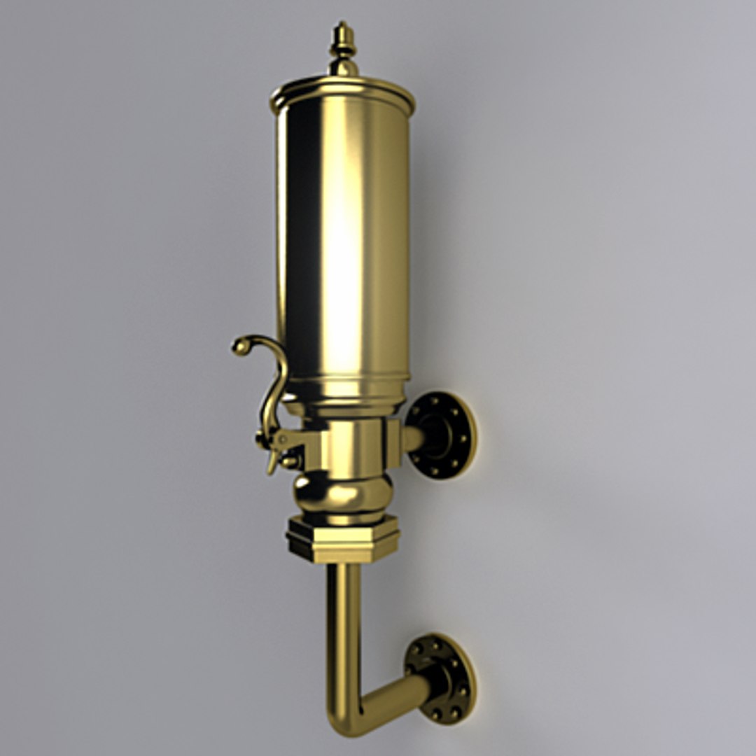 3d Steam Whistle