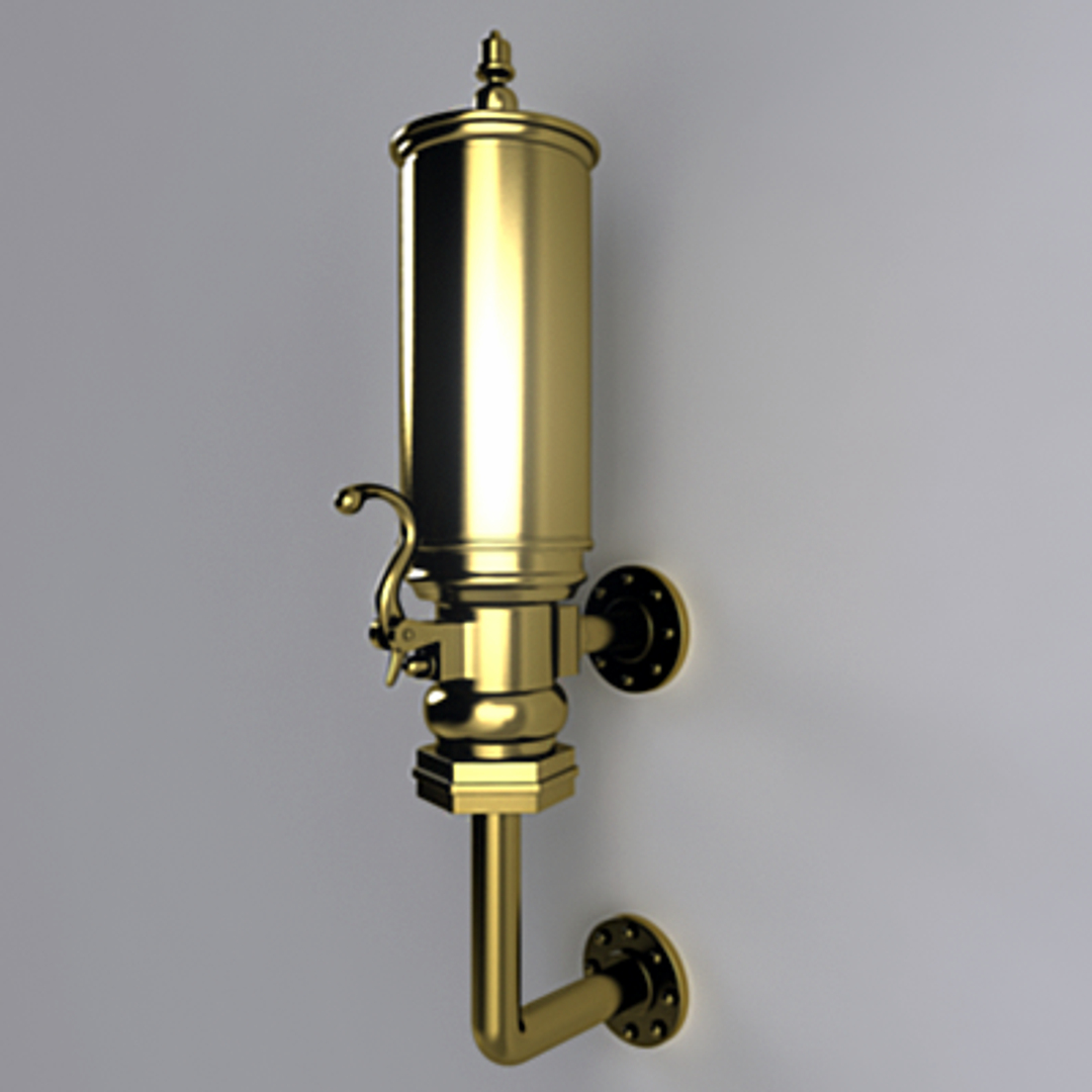3d steam whistle