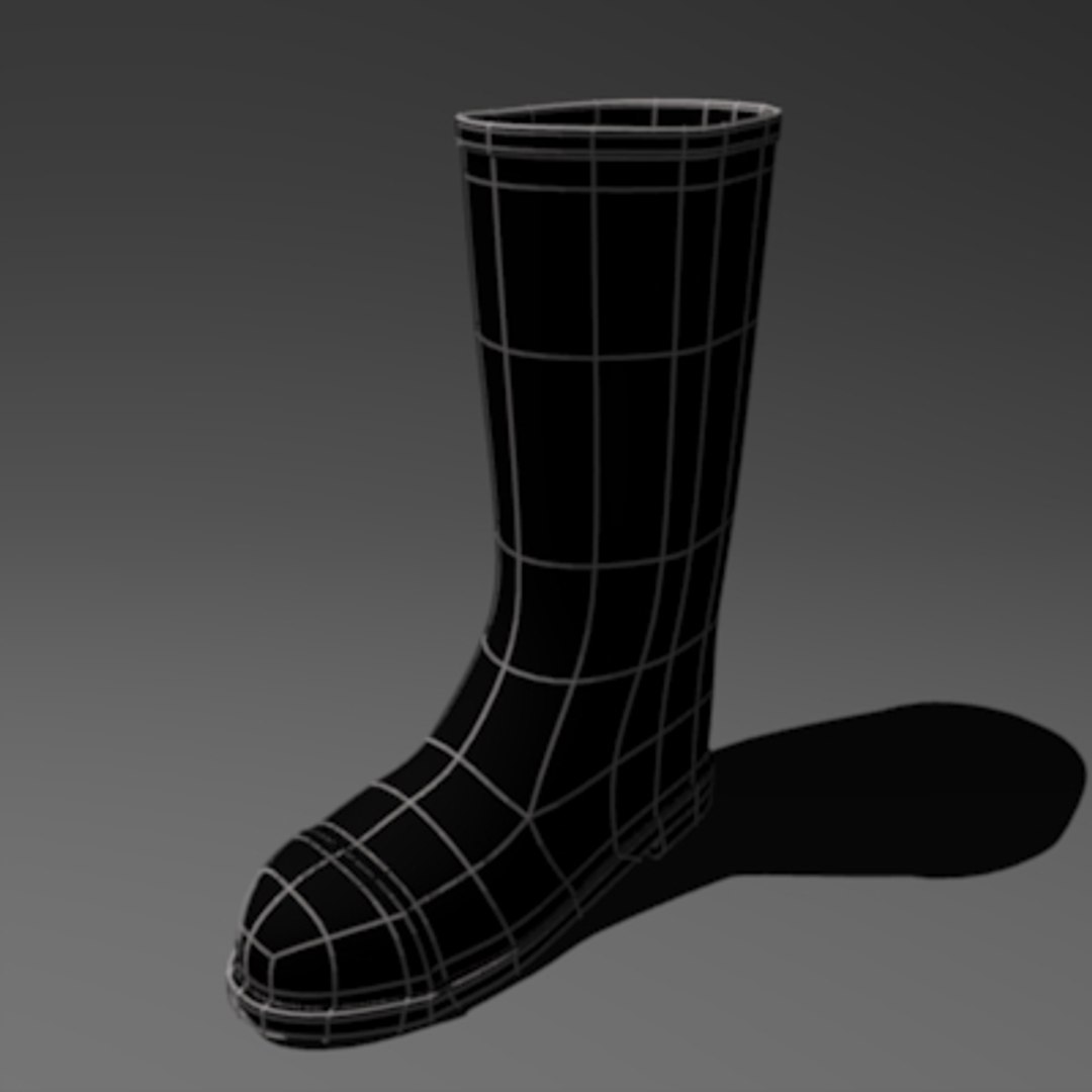 Gum Boots Dxf