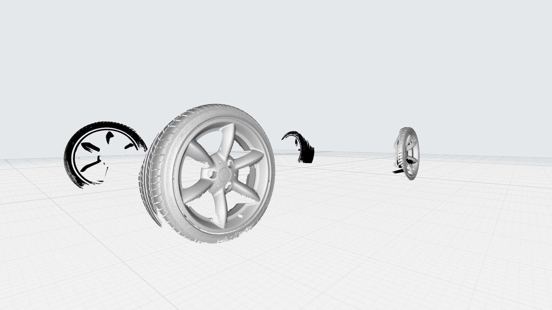 Free 3D Smart Roadster Wheels Sample model - TurboSquid 2171404