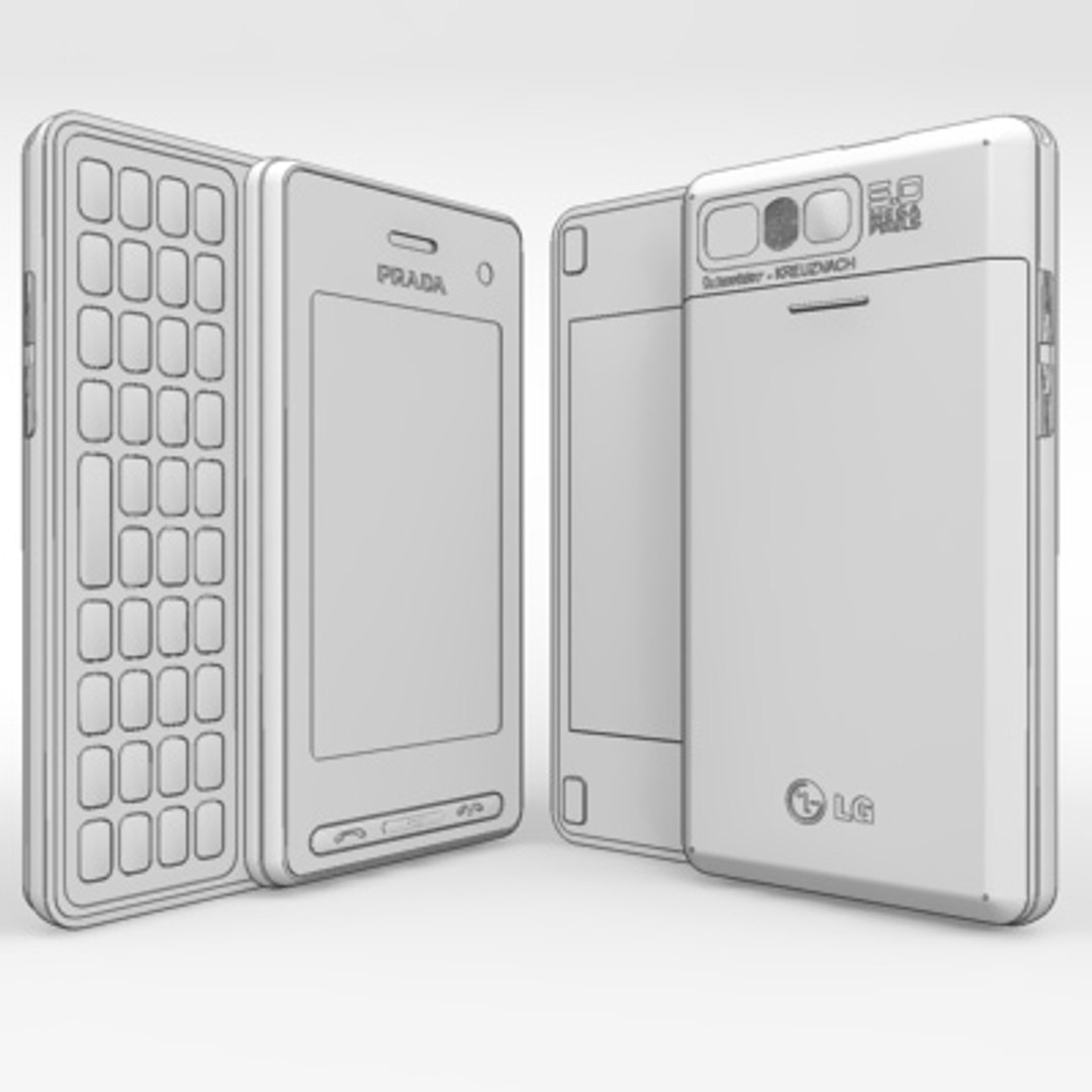 Lg Prada Ii 3d Model
