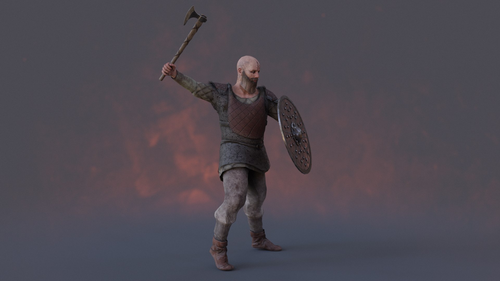 Viking Rigged Pbr 3D Model - TurboSquid 1578565