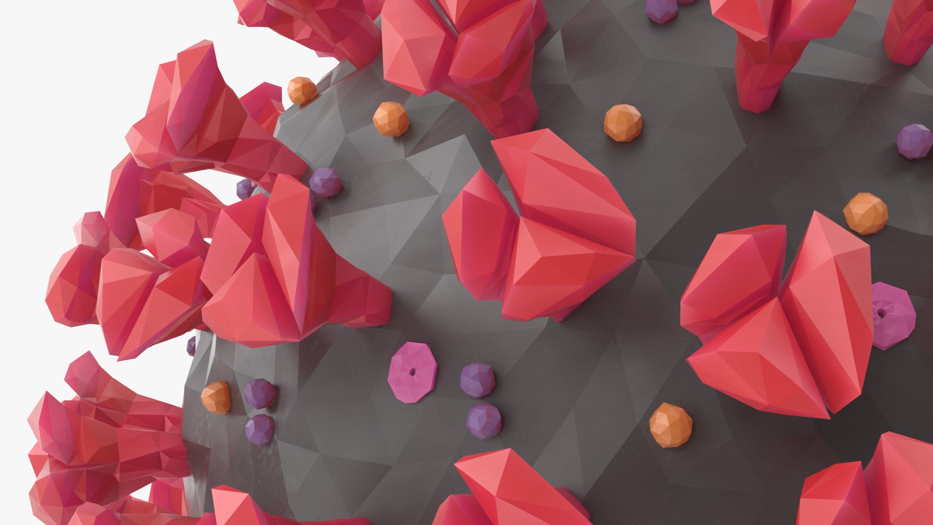 Origami Novel Coronavirus Virus 3D Model - TurboSquid 1523246