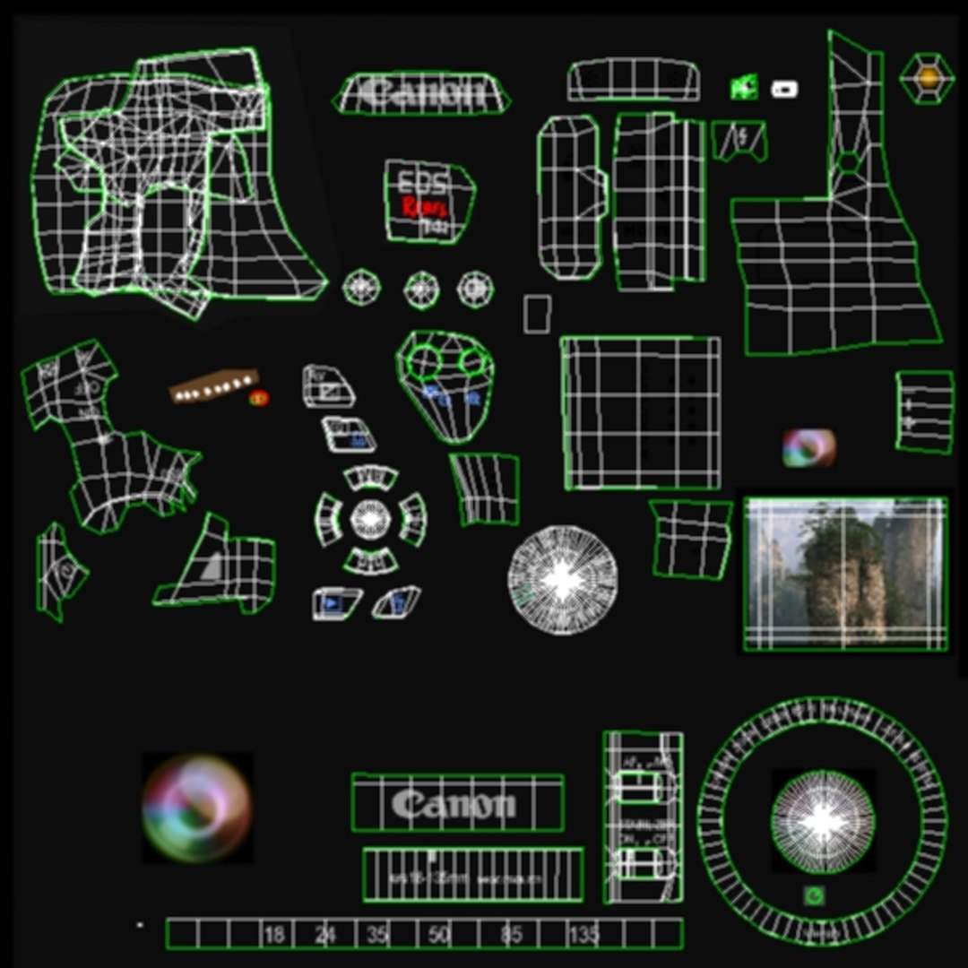 Obj Canon Eos Rebel T4i