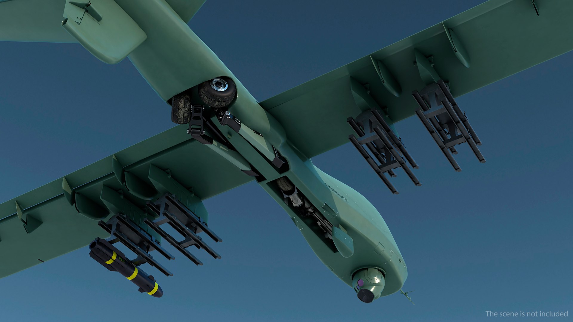 3D model General Atomics Mojave Rigged for Cinema 4D - TurboSquid 2055001
