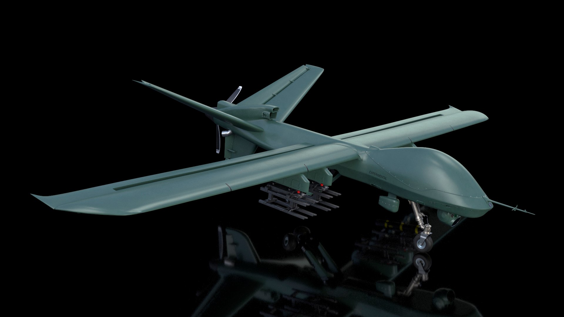 3D model General Atomics Mojave Rigged for Cinema 4D - TurboSquid 2055001