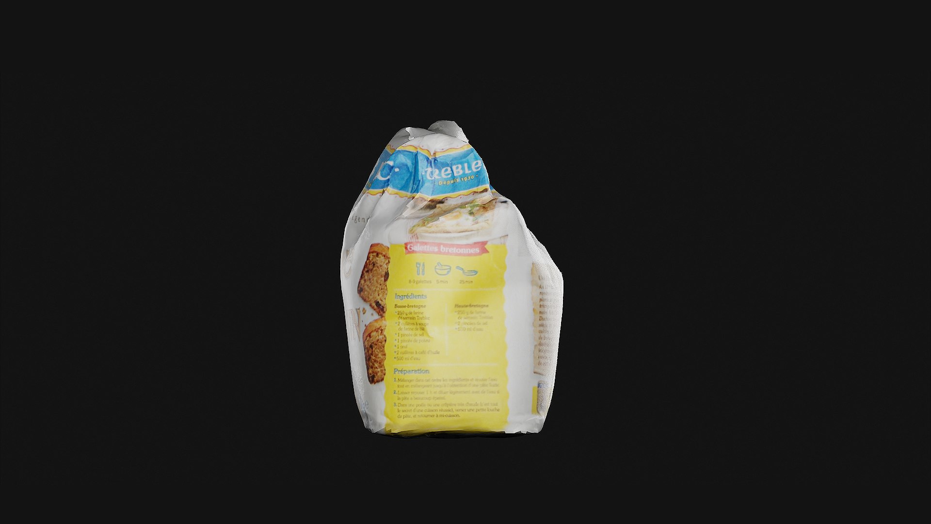 3D Buckwheat Flour - TurboSquid 2132982