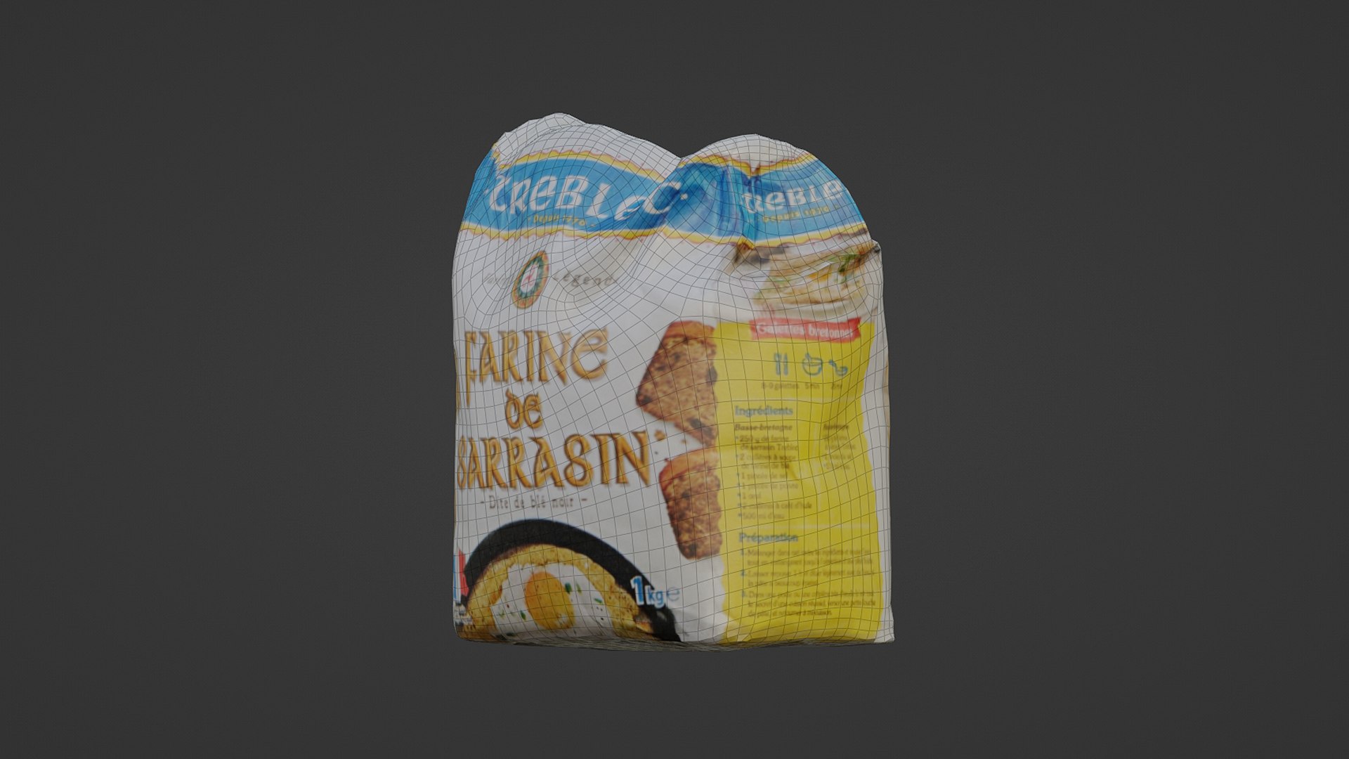 3D Buckwheat Flour - TurboSquid 2132982