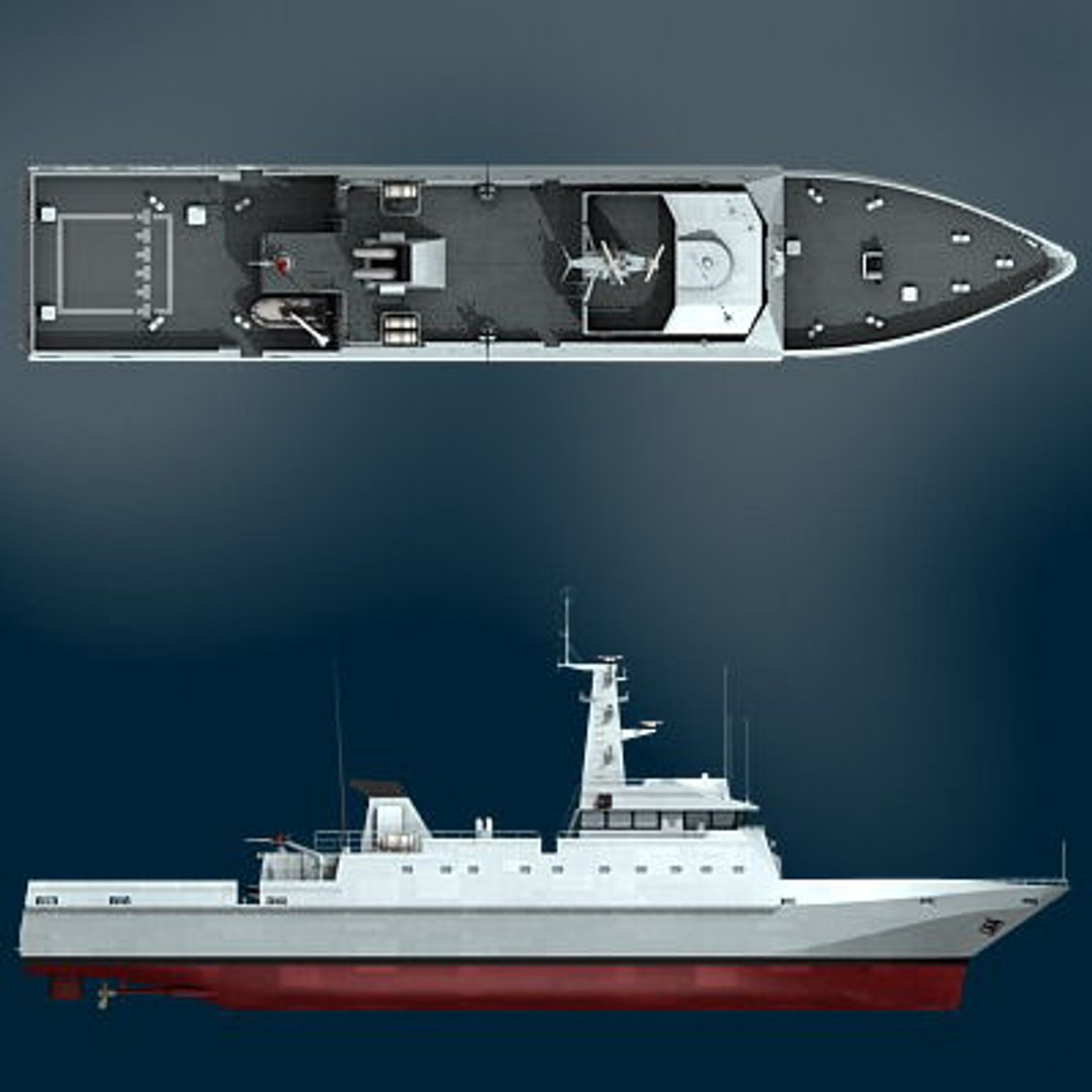 3d Offshore Patrol Vessel Opv54