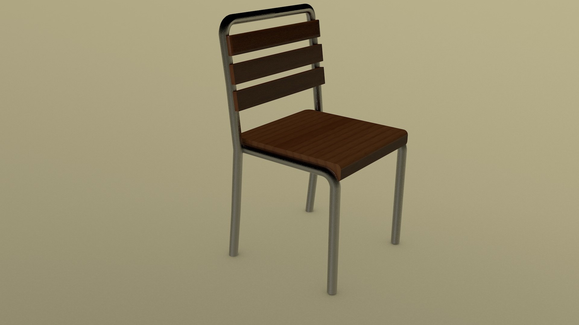 3D model Simple Chairs Wood - TurboSquid 1994377