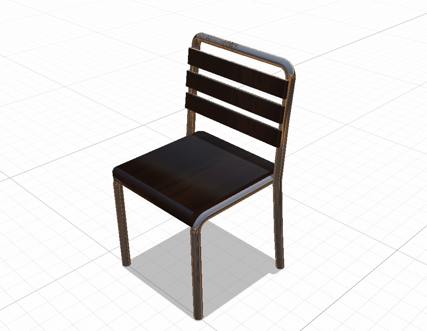 3D model Simple Chairs Wood - TurboSquid 1994377