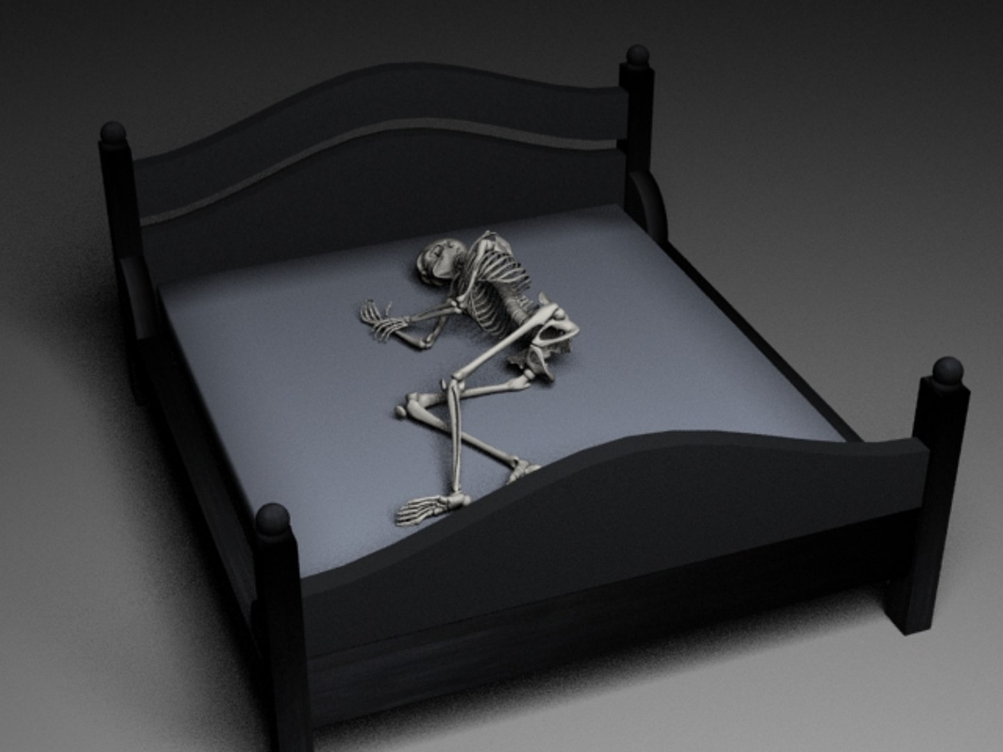 Skeleton 3d Max
