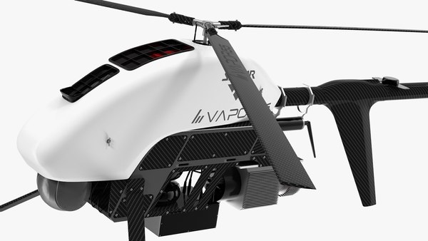 Vapor 55 helicopter uav drone model - TurboSquid 1451150