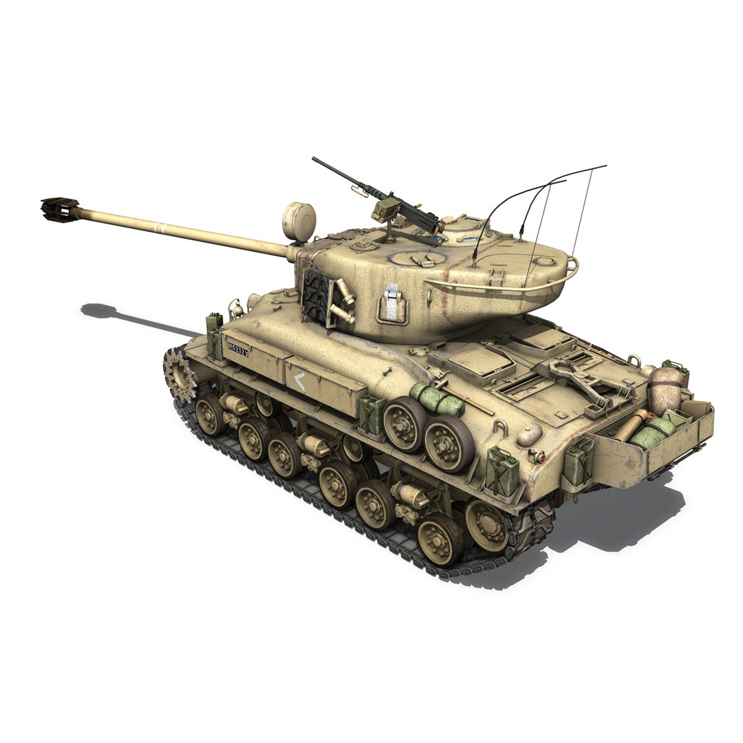 3d israel super sherman