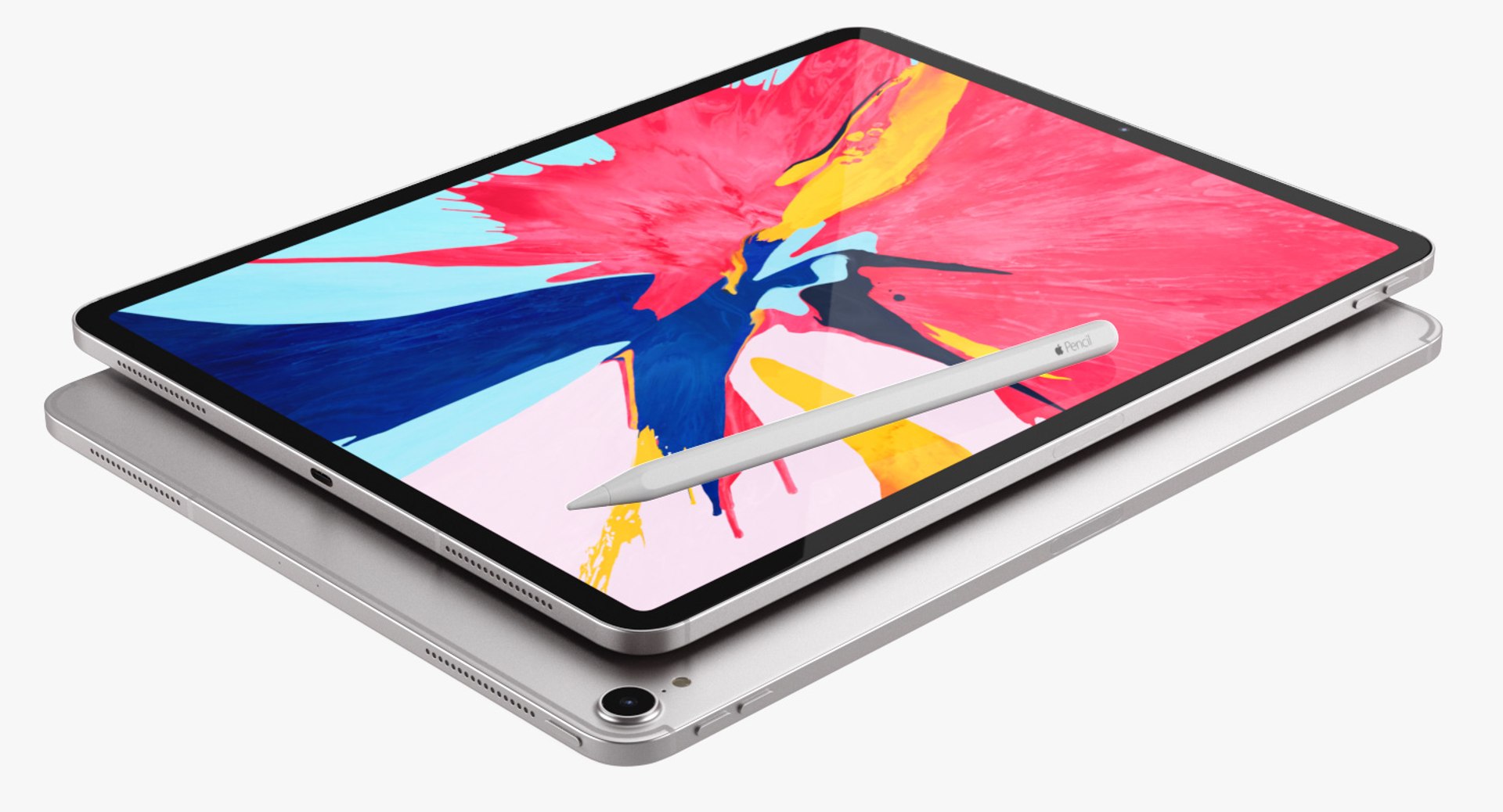 3D Silver Ipad Pro 2019 - TurboSquid 1383806