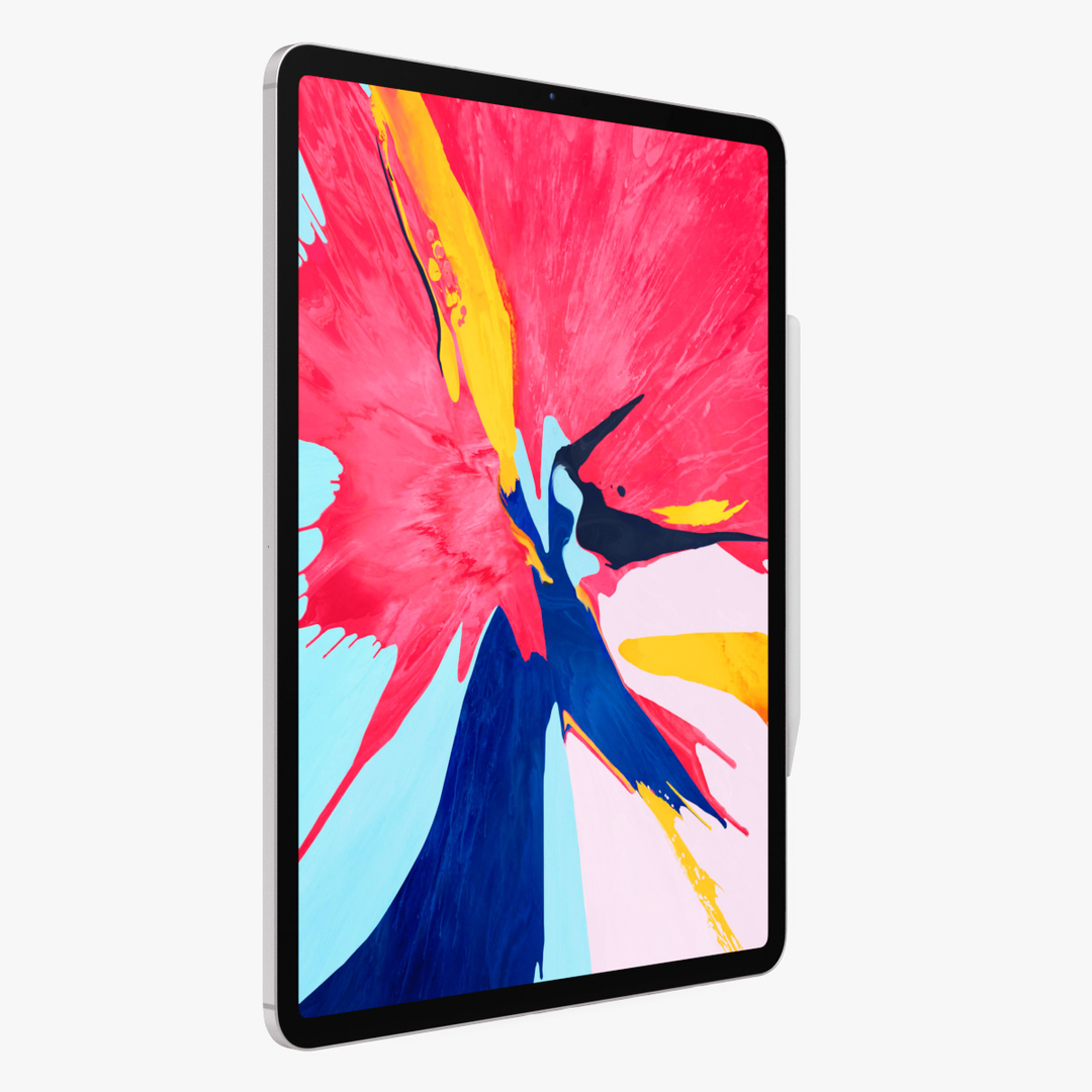 3D Silver Ipad Pro 2019 - TurboSquid 1383806