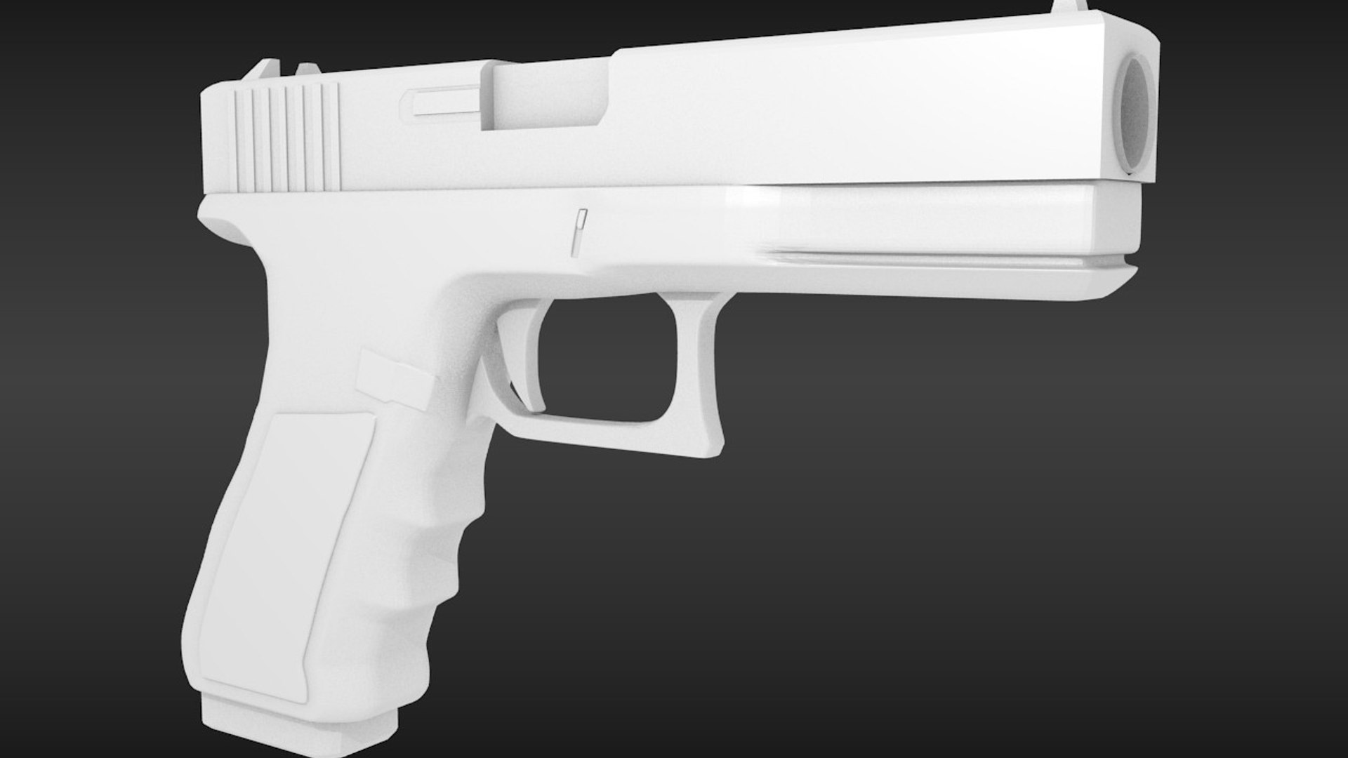 3ds Max Pistol G18