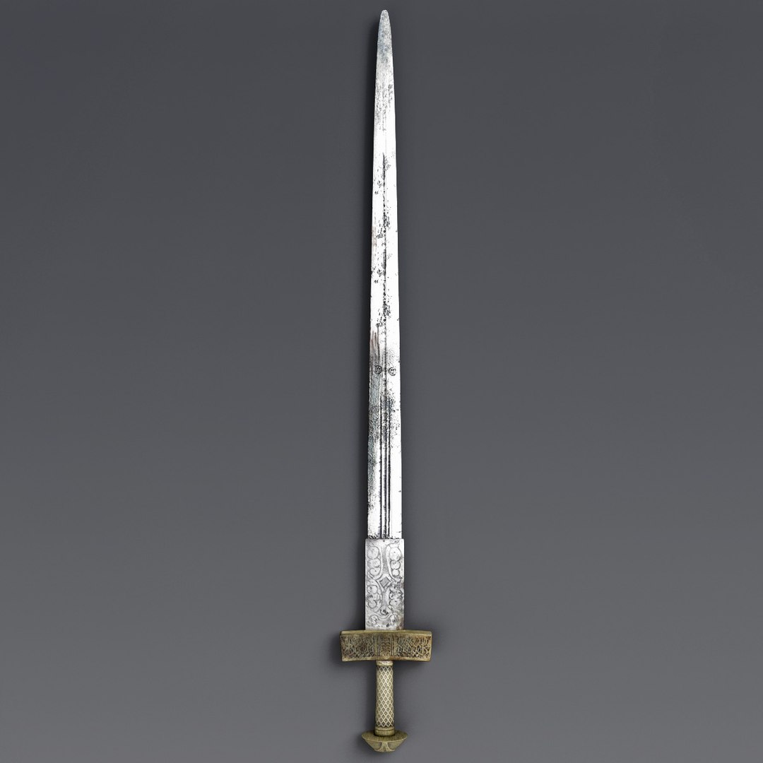 3d African Sword V2