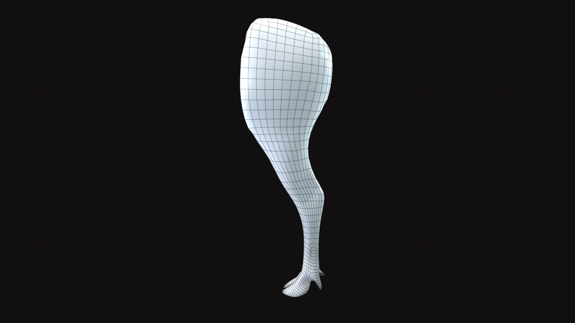 Medieval Goat Leg 02 3D Model - TurboSquid 2320601