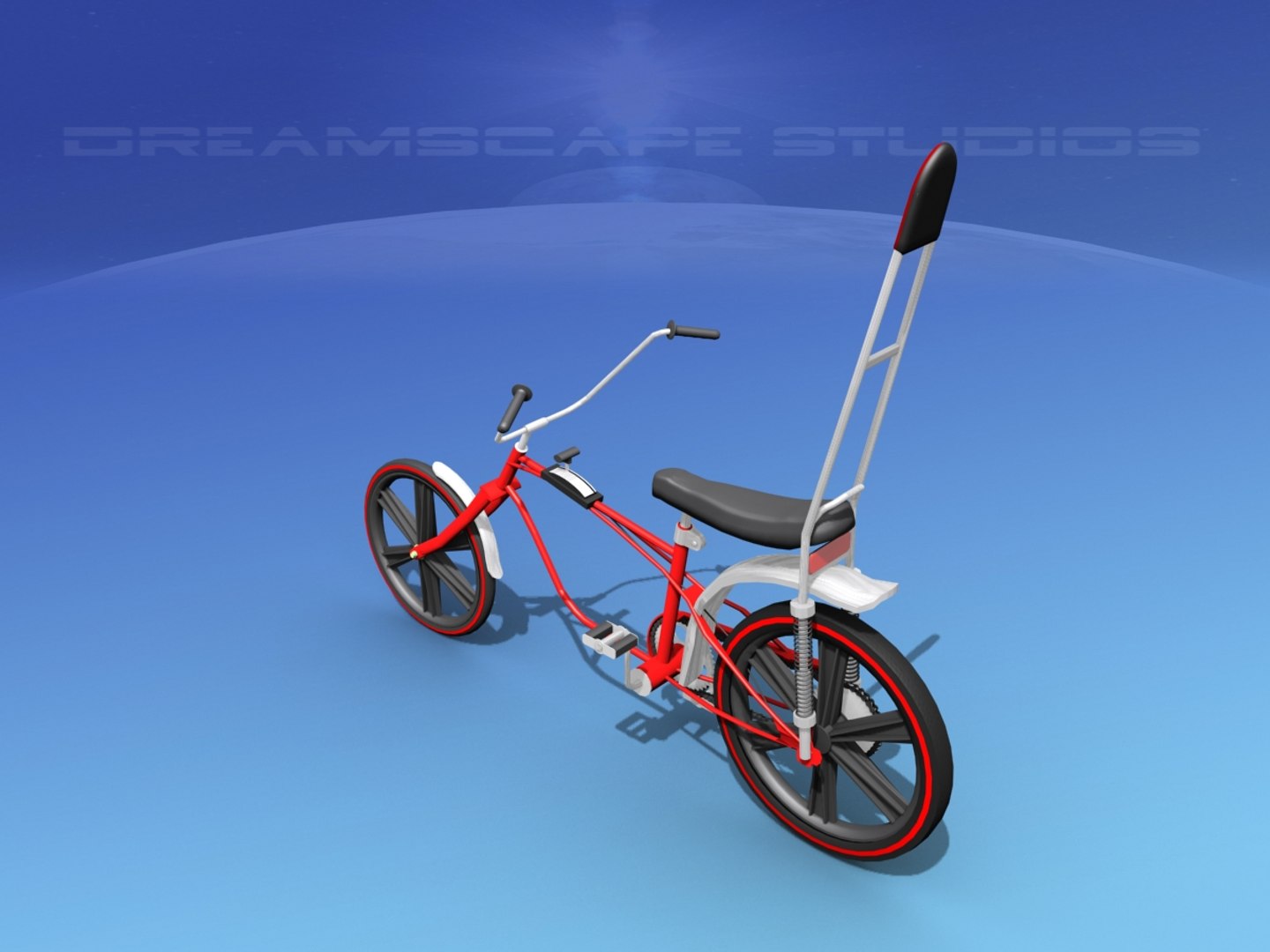 Chopper Style Bicycles 3D Model - TurboSquid 1212695