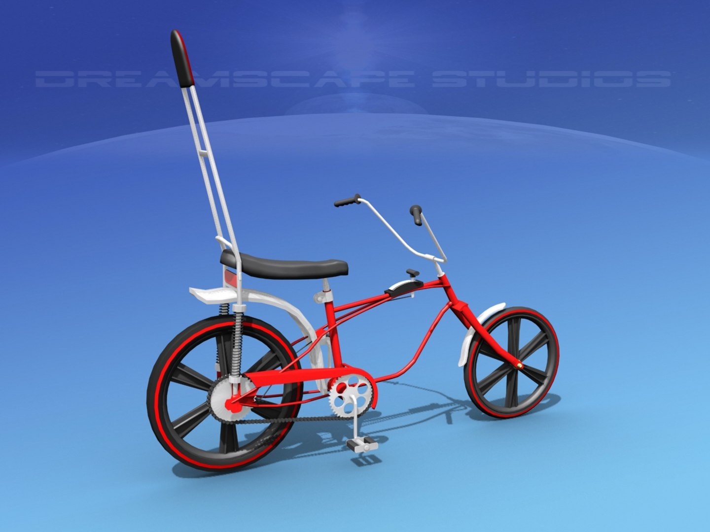 Chopper Style Bicycles 3D Model - TurboSquid 1212695