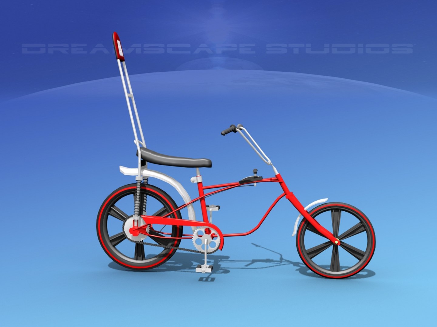 Chopper Style Bicycles 3D Model - TurboSquid 1212695