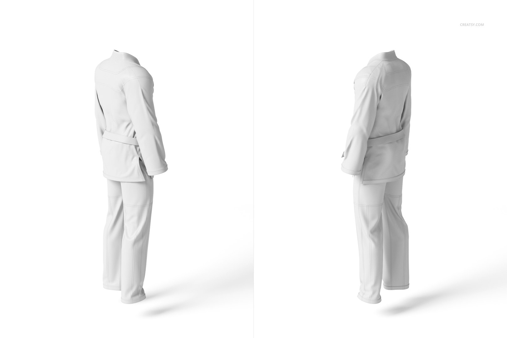 Brazilian Jiu Jitsu GI Uniform 3D Model 3D Model - TurboSquid 2362117