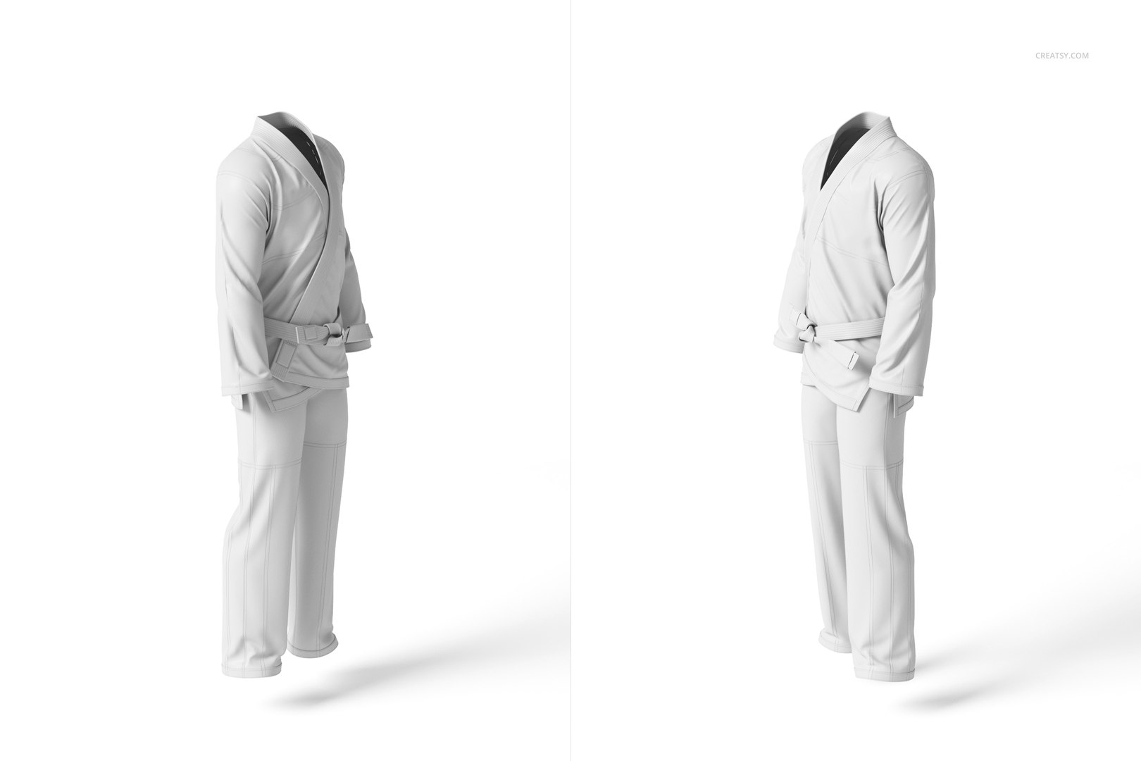 Brazilian Jiu Jitsu GI Uniform 3D Model 3D Model - TurboSquid 2362117