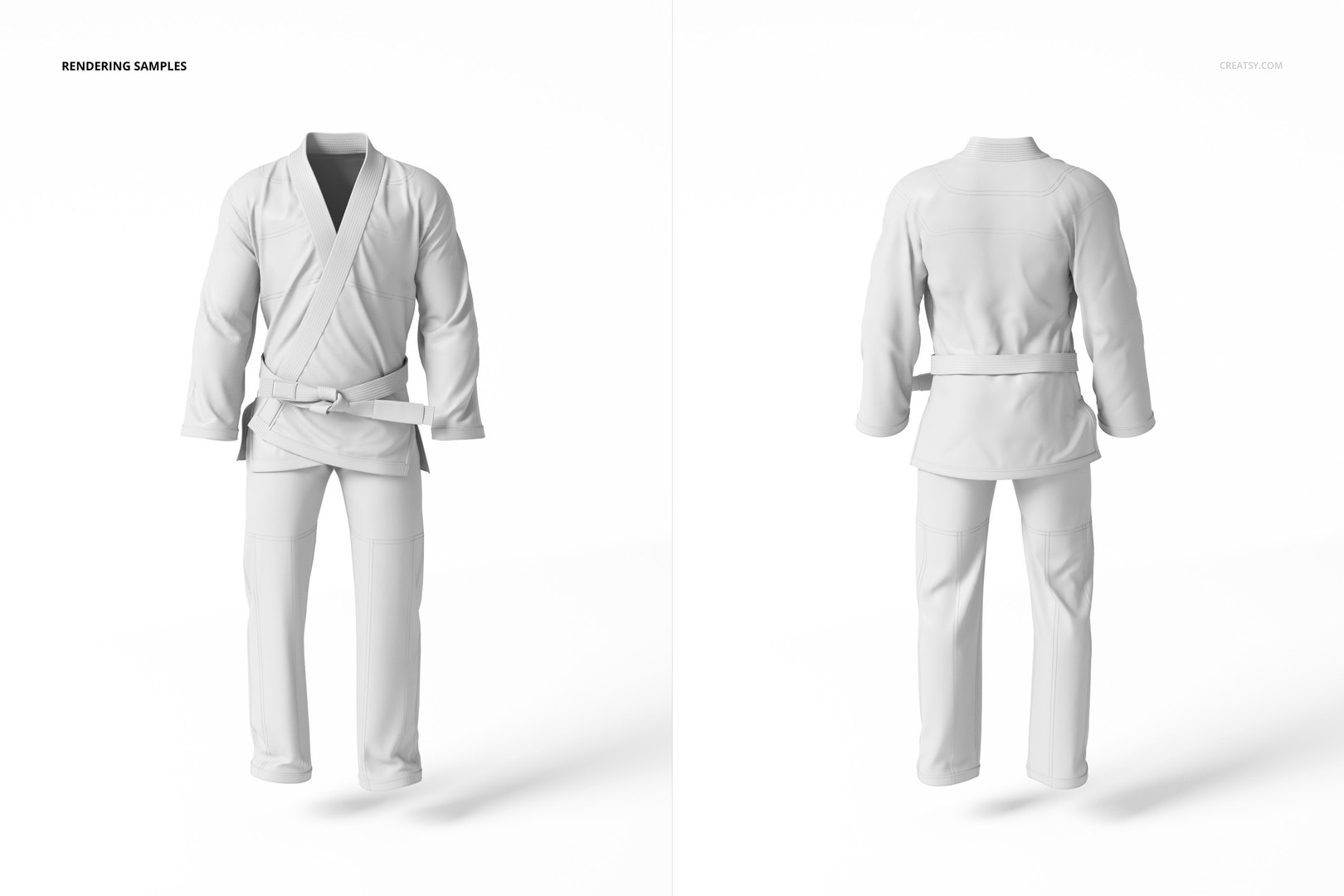 Brazilian Jiu Jitsu GI Uniform 3D Model 3D Model - TurboSquid 2362117