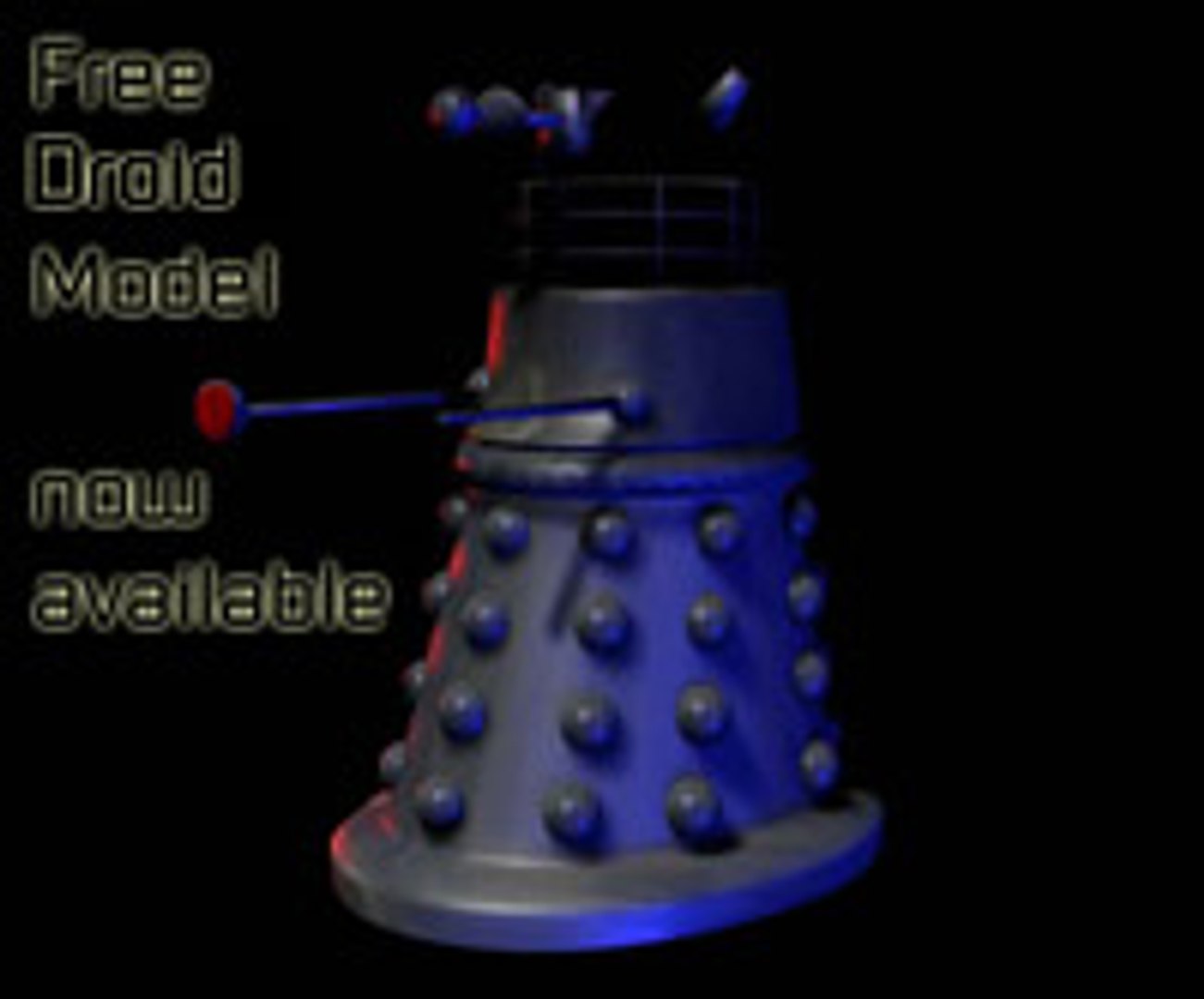 free droid 3d model