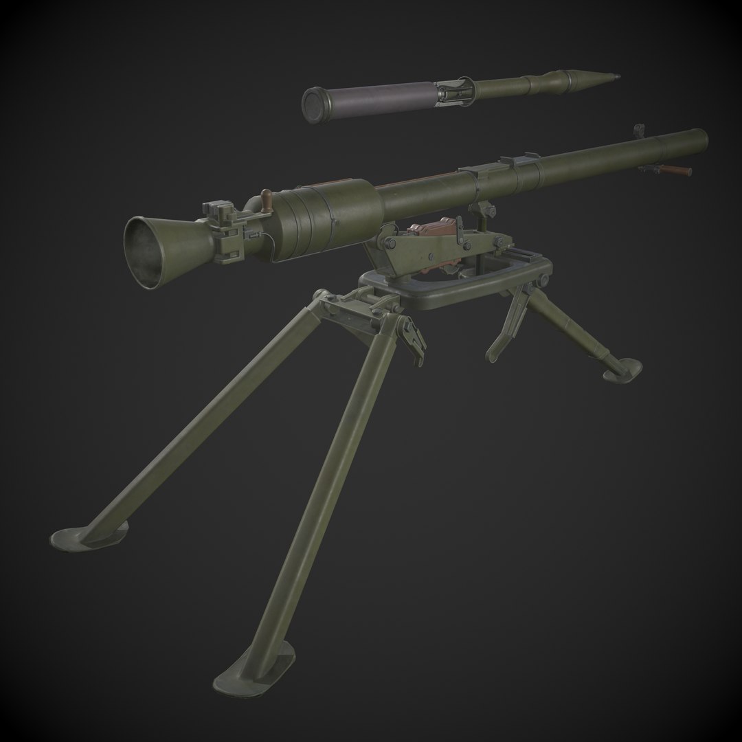 3D SPG-9 Spear - Kopyo - TurboSquid 2118621
