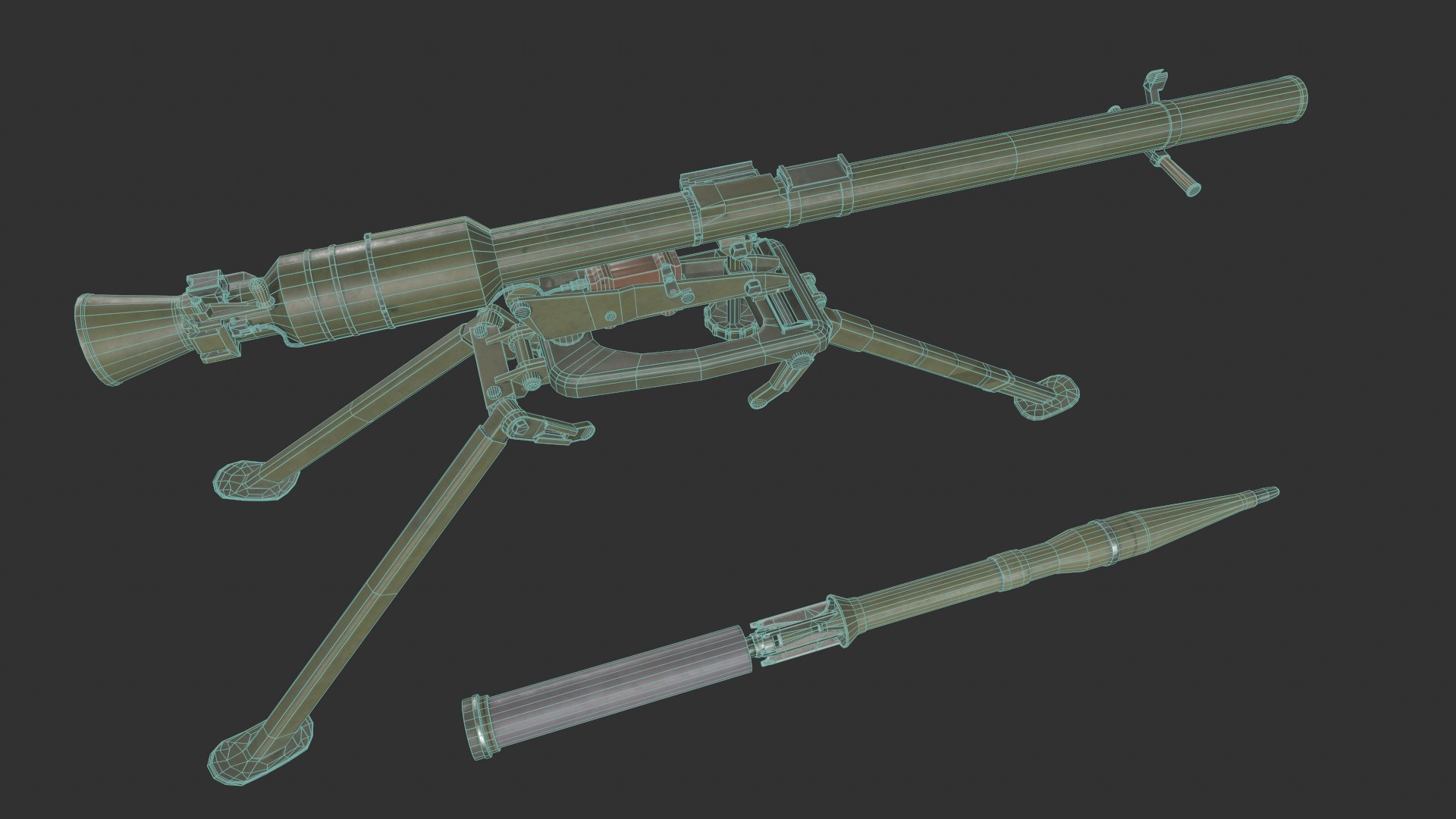 3D SPG-9 Spear - Kopyo - TurboSquid 2118621
