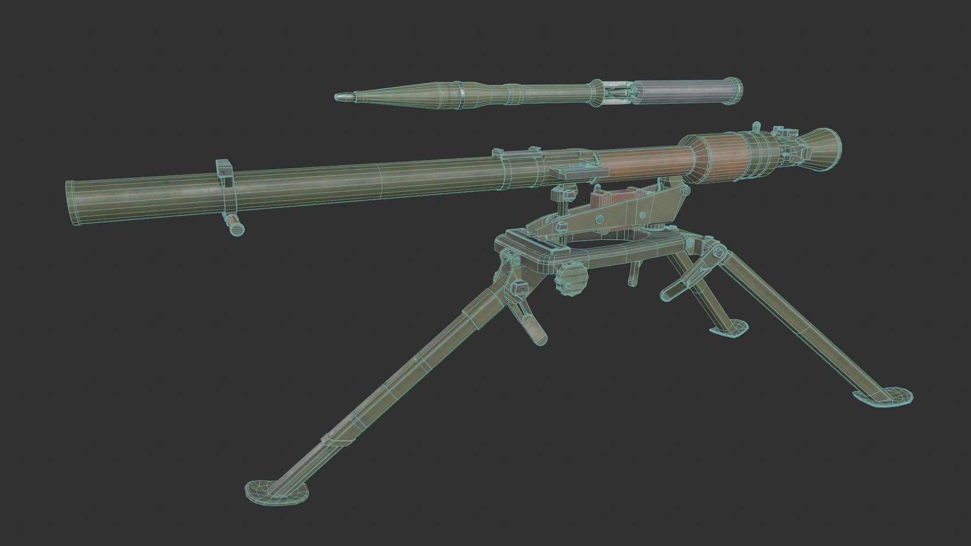 3D SPG-9 Spear - Kopyo - TurboSquid 2118621