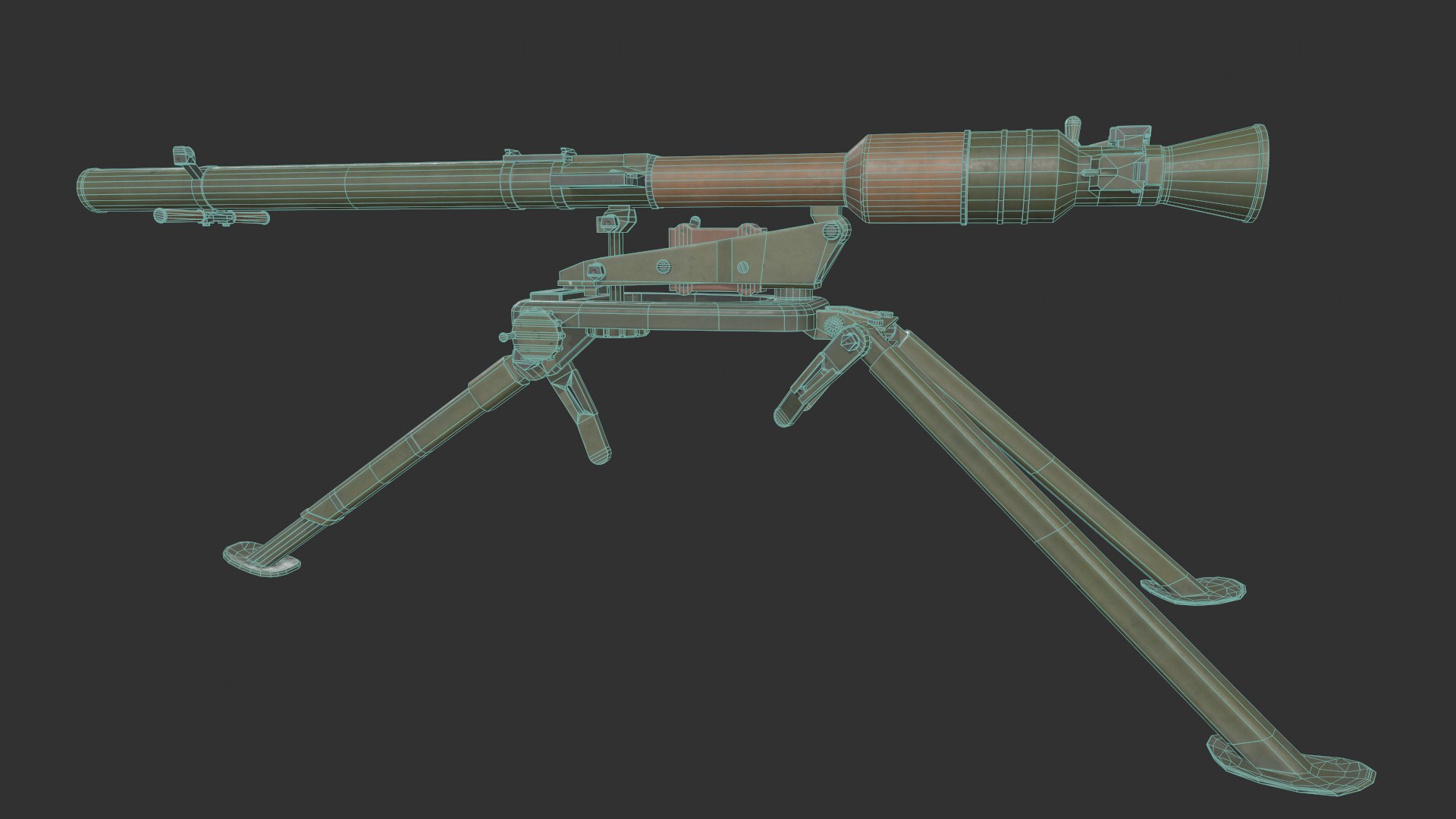 3D SPG-9 Spear - Kopyo - TurboSquid 2118621