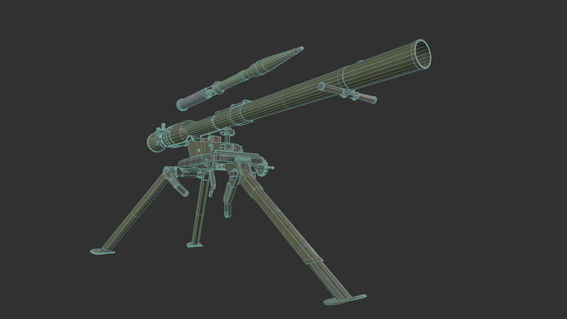 3D SPG-9 Spear - Kopyo - TurboSquid 2118621