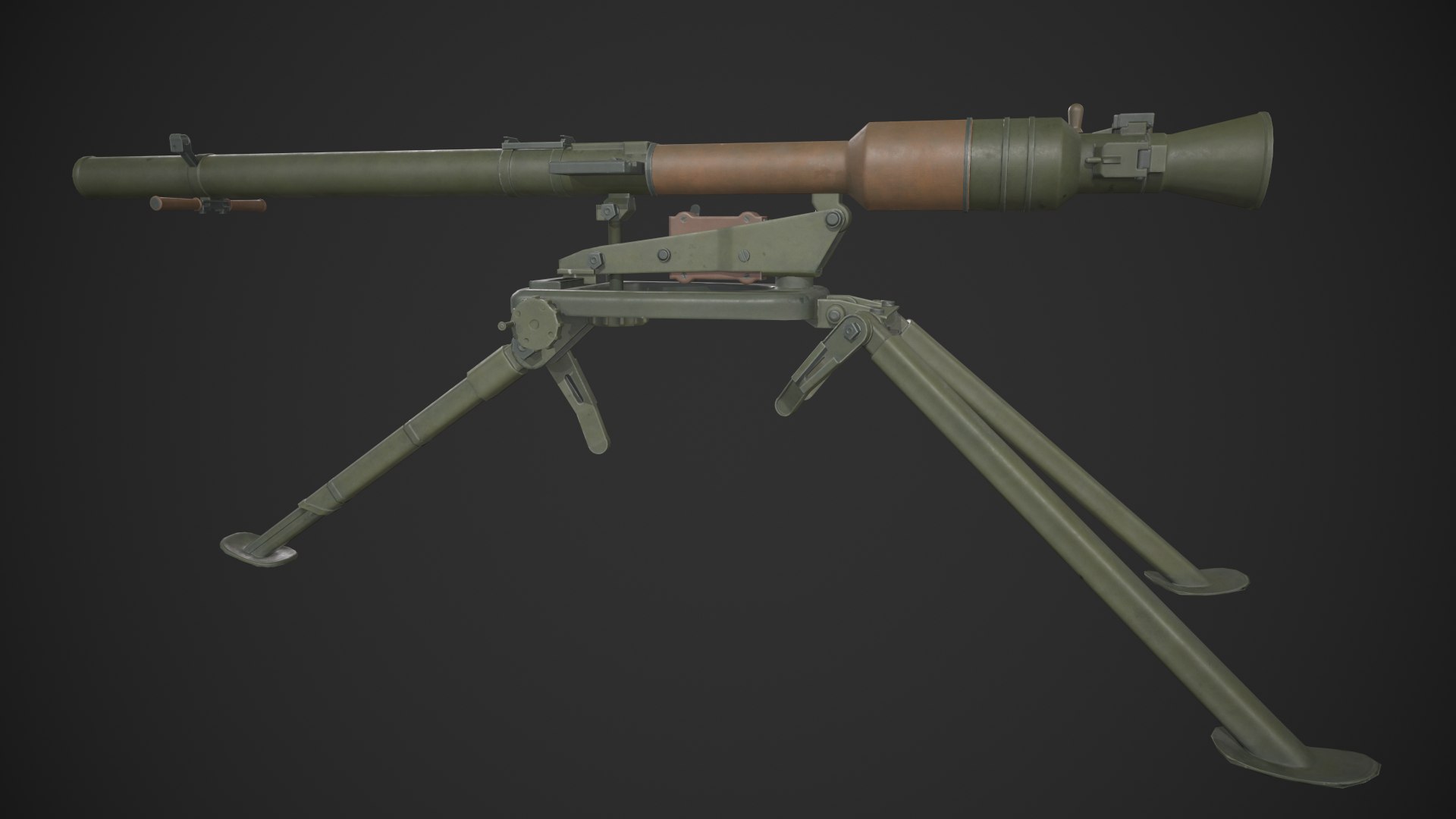 3D SPG-9 Spear - Kopyo - TurboSquid 2118621
