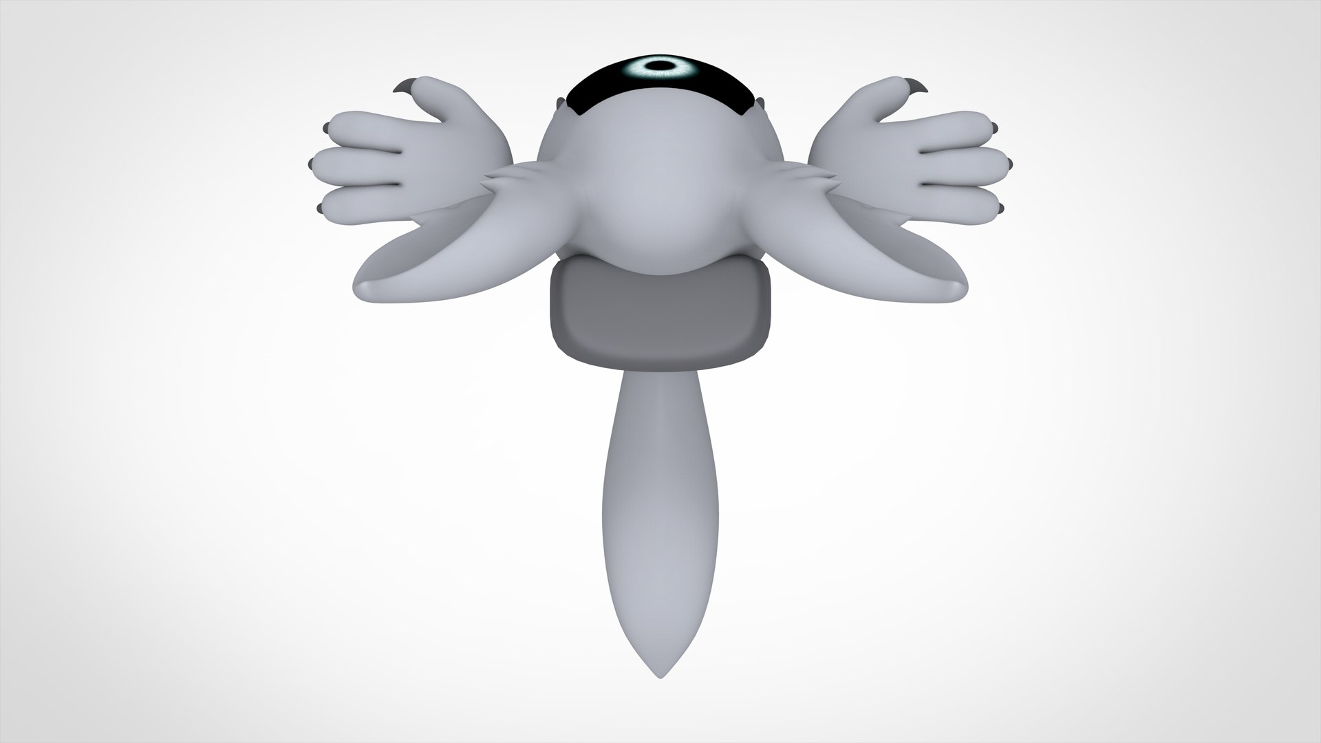 3D Silver Werewolf Model - TurboSquid 1631603