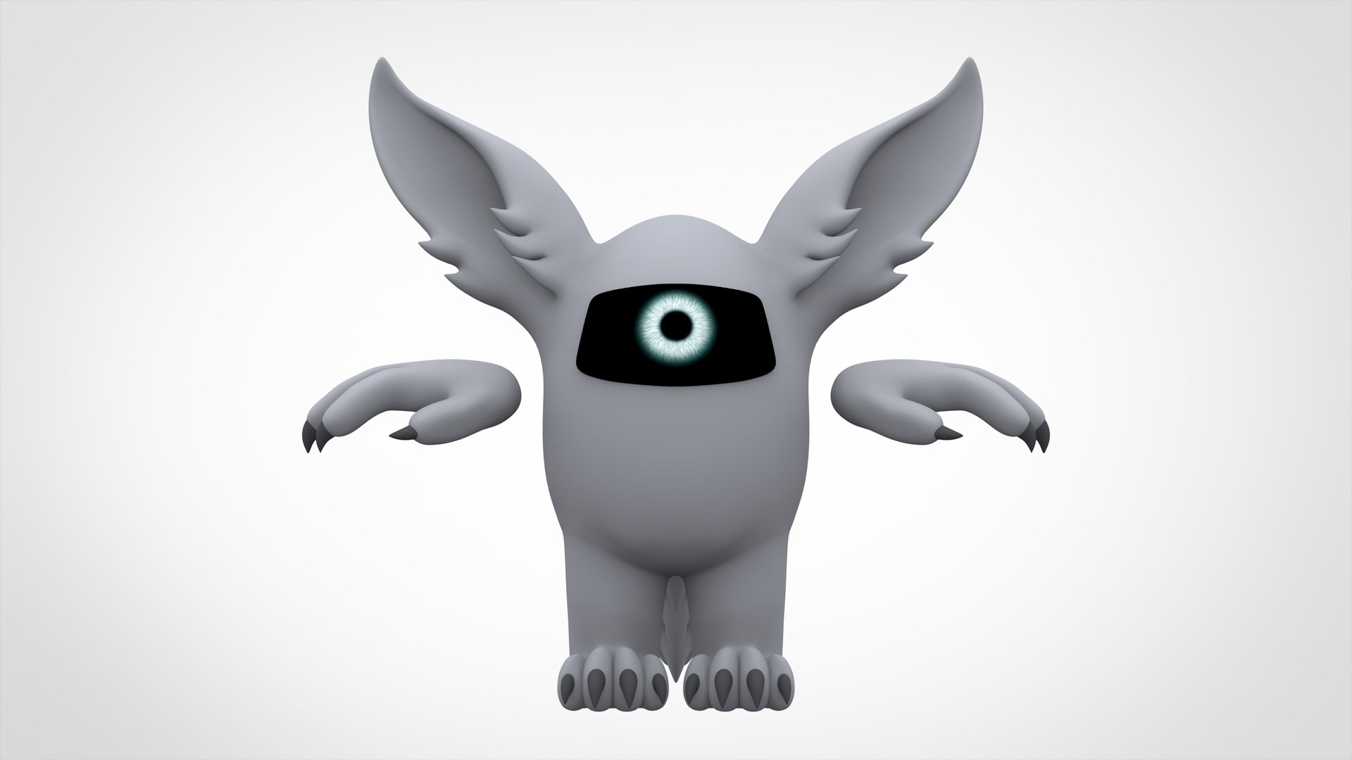 3D Silver Werewolf Model - TurboSquid 1631603