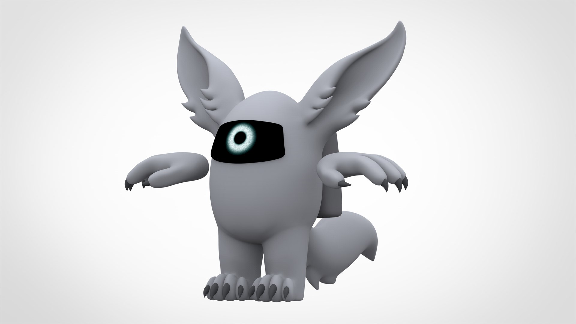 3D Silver Werewolf Model - TurboSquid 1631603