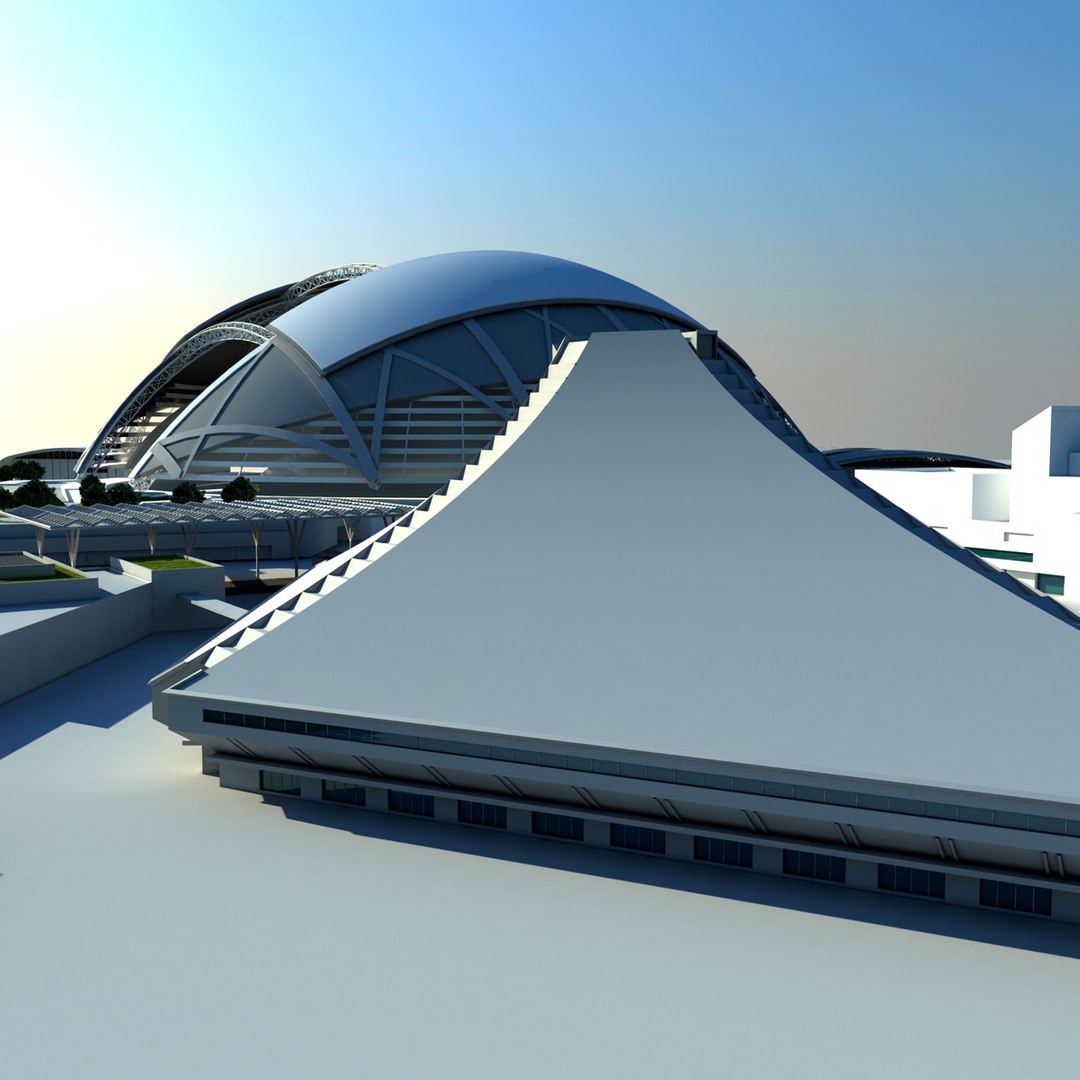 Singapore Building 3d Model