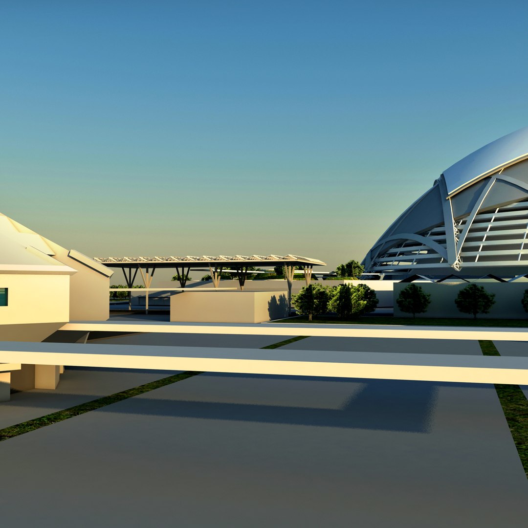 Singapore Building 3d Model