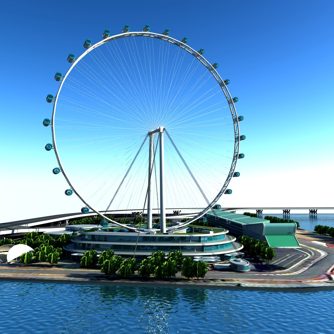 singapore building 3d model