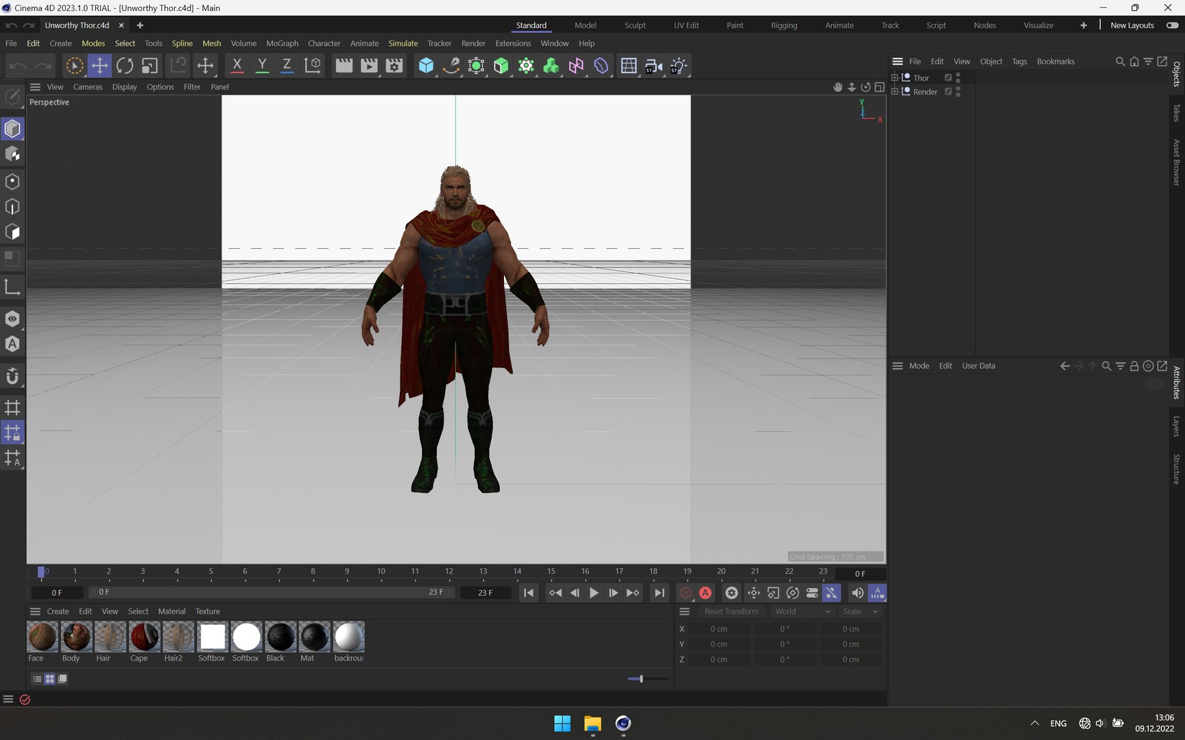 Thor 3D Model - TurboSquid 2081221