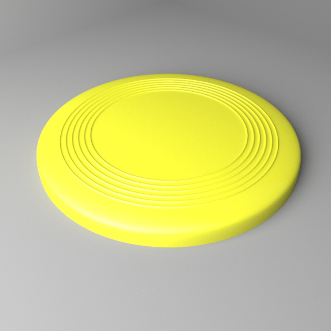 3D Flat-disc Frisbee - TurboSquid 1564012