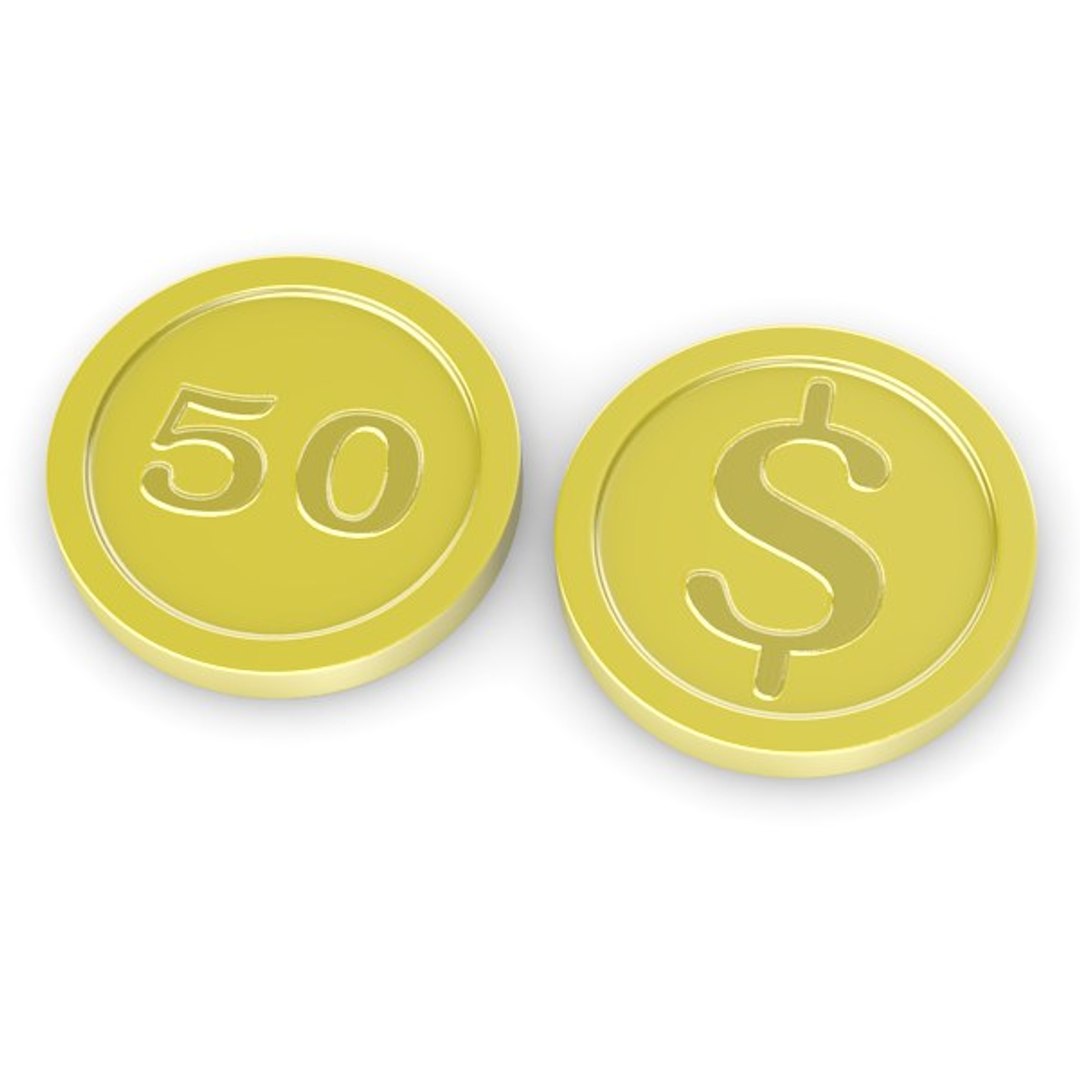 3ds Cartoon Money Cents