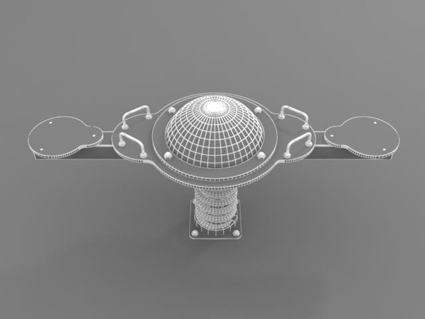 Spring Seesaw 01 3d 3ds