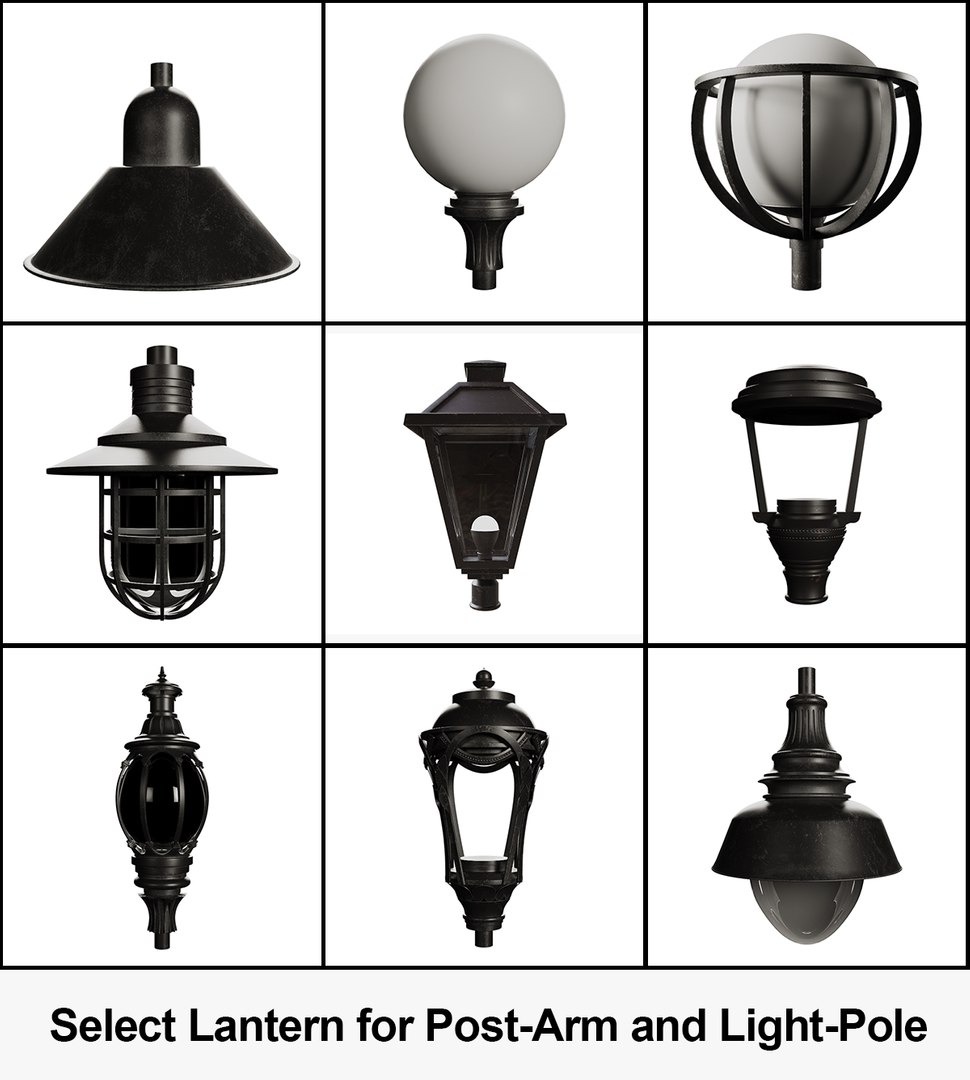 Post-Arm - 5 model - TurboSquid 2007279