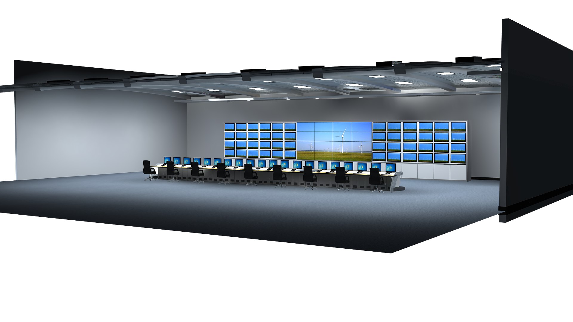 3D Control Room - TurboSquid 1966098