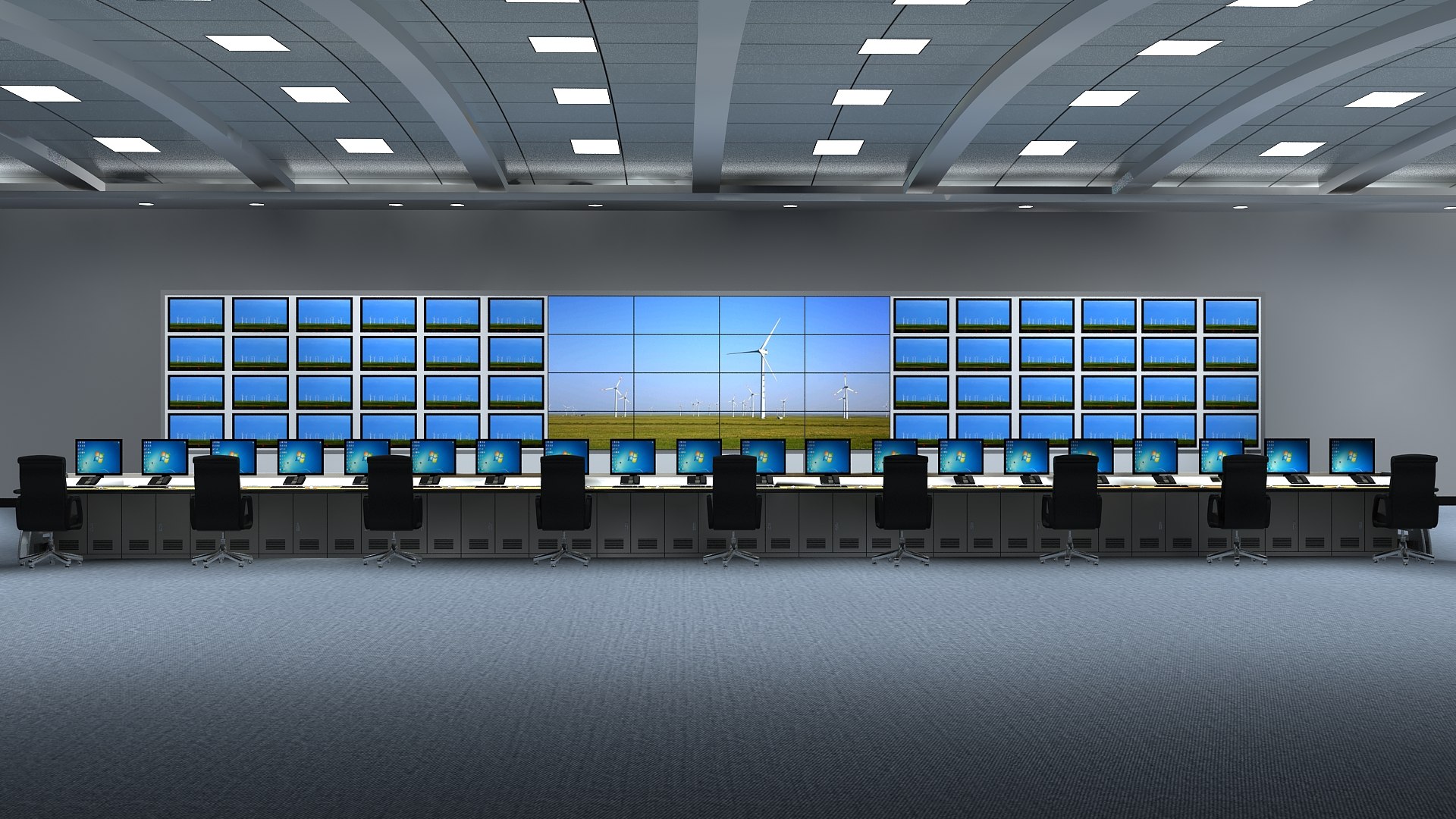 3D Control Room - TurboSquid 1966098